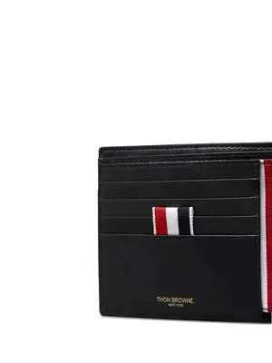 Thom Browne Leather 4-bar Strip-detail Wallets