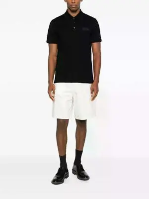 Givenchy Logo-patch Polo Shirt
