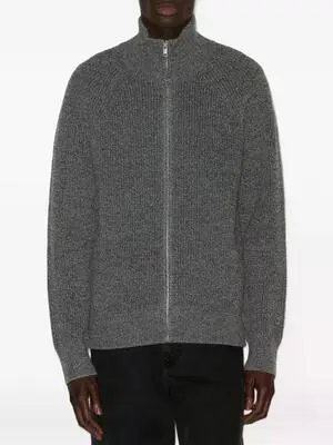 MARANT Benett Zip-up Cardigan - Grey