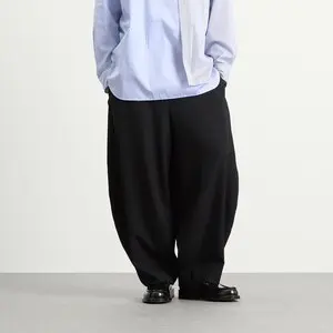 Comme Des Garçons Wide Leg Wool Trousers
