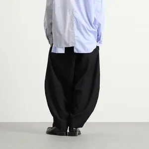 Comme Des Garçons Wide Leg Wool Trousers