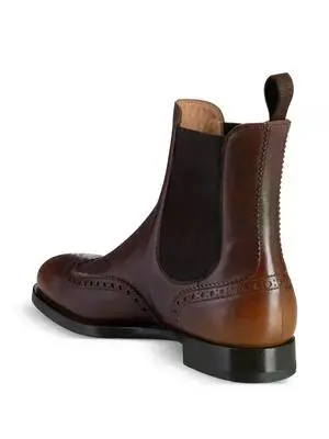 Santoni Delia Brogue Boots