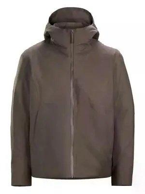 Veilance Dionde Hooded Zip-fastening Jacket - Brown