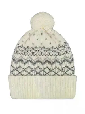 Thom Browne Fairisle Donegal Tweed Beanie