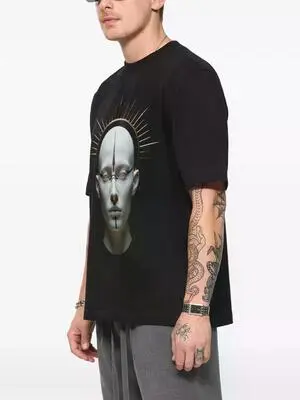 HAMZA Monarh Graphic Print T-shirt