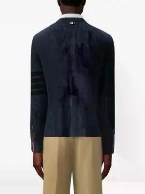 Thom Browne 4-bar Sweater - Blue