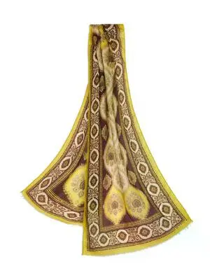 Etro Graphic-print Silk Scarf
