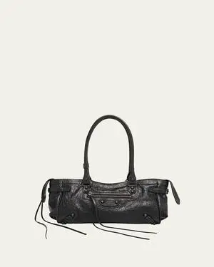 Balenciaga Le City East-west Shoulder Bag - Black