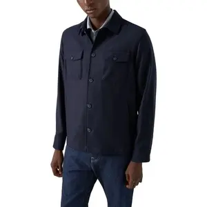 Men's Navy Overshirts