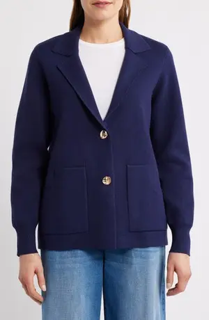 CITY BLUES Sweater Blazer