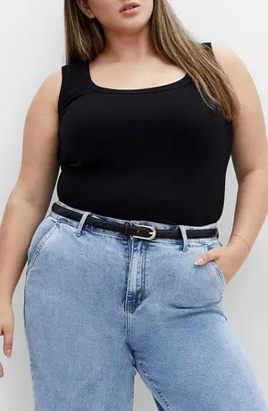 City Chic Scoop Neck Tops