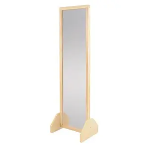 KAPLAN EARLY LEARNING COMPANY Acrylic Mirror - Beige