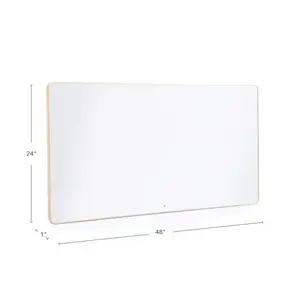 KAPLAN EARLY LEARNING COMPANY Rectangle Mounted Wall Mirror