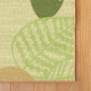 KAPLAN EARLY LEARNING COMPANY Sense Of Place Leaf Carpet4' X 6' Rectangle