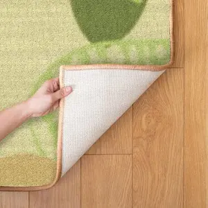 KAPLAN EARLY LEARNING COMPANY Sense Of Place Leaf Carpet4' X 6' Rectangle