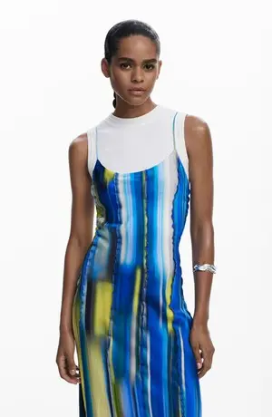 Desigual Sleeveless Maxi Dress