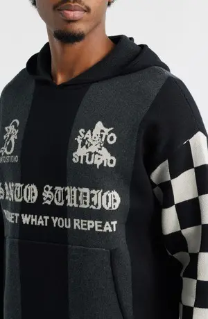 SANTO STUDIO Palermo Knit Hoodie
