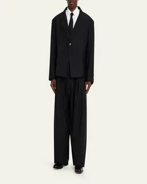 WILLY CHAVARRIA Box Cutter Wool Jacket