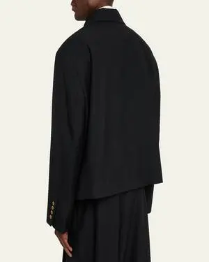 WILLY CHAVARRIA Box Cutter Wool Jacket