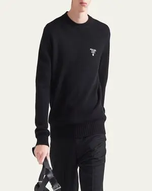Prada Cashmere Crewneck Sweater