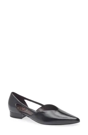 27 EDIT NATURALIZER Sydney Pointed Toe Flat - Black