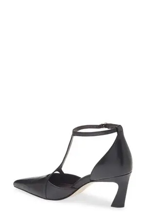27 EDIT NATURALIZER Ezlyn T-strap Pointed Toe Pump - Black