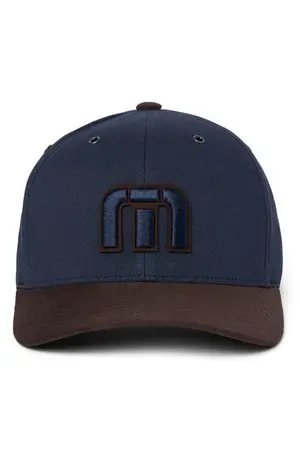 Travis Mathew Estate Grounds Snapback Cap - Total Eclipse