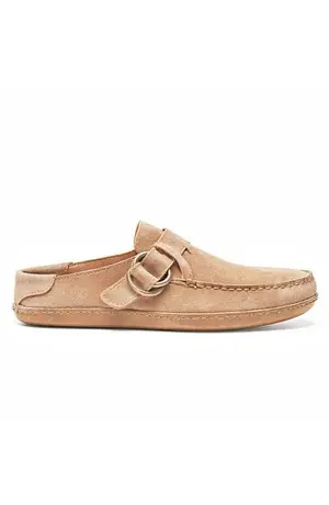 Quoddy Ring Mule - Mushroom Suede