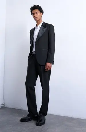 Topman Slim Suit Pants