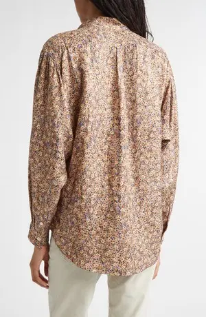Isabel Marant Étoile Harlow Ditsy Floral Popover Top