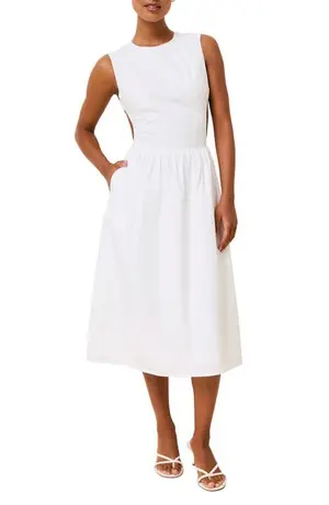 White Utility Dress Dresses