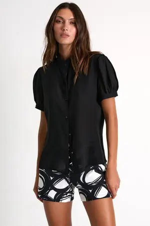 Shan Straight-cut Shorts - Multi Print