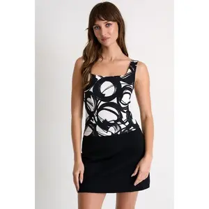 Shan Bustier Tank Top - Multi Print