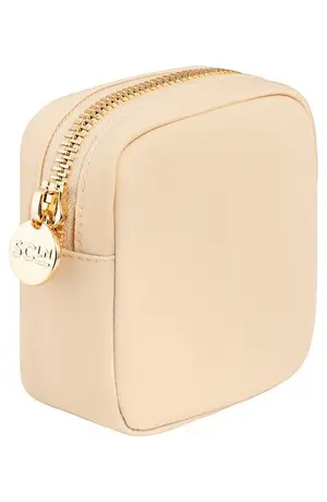 Stoney Clover Lane Mini Nylon Pouch - Sand