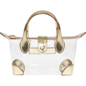 Stoney Clover Lane Clear Crossbody Bag Clear/gold