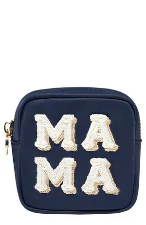 Stoney Clover Lane Mini Mama Embroidered Pouch