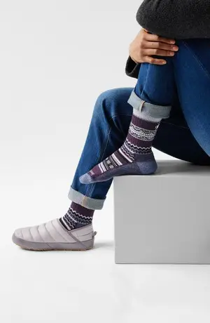 Smartwool Everyday Cozy Snowed In Crew Socks