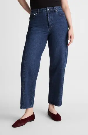 Madewell Pieced Barrel Jeans