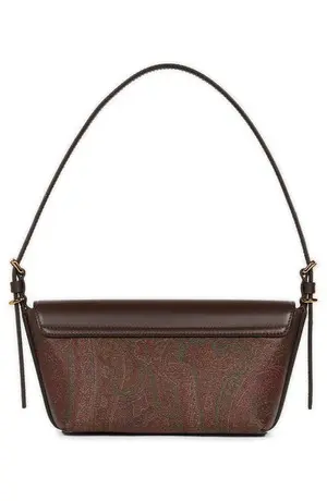 Etro Arnica Barchetta Paisley Shoulder Bag - Brown