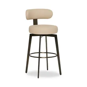 INTERLUDE HOME Clermont Bar Stool - Cream