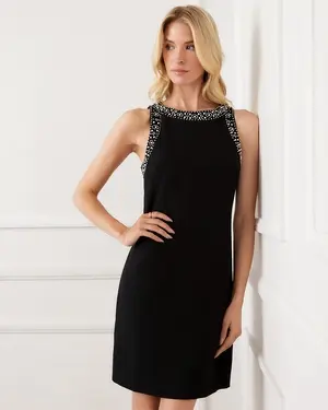 Karen Kane Embellished Shift Dress