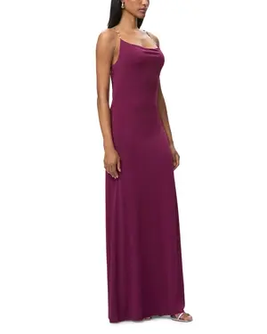 Herve Leger Aviva Gown - Thistle