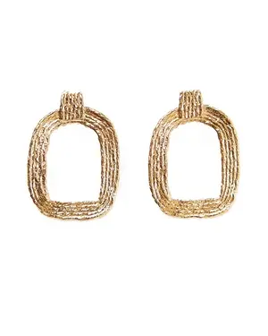 COG Eva Hoop Earrings - Gold