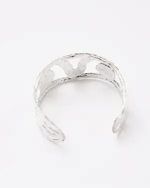 COG Nocturne Cuff Bracelet - Silver
