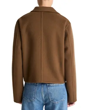 Vince Wool Cashmere Jacket - Hazelnut