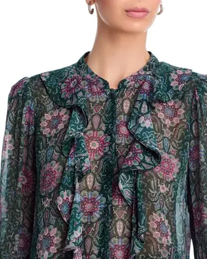 Paige Claude Silk Blouse