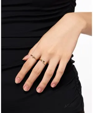 ANA LUISA Lab Grown Diamond Link Ring