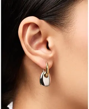 ANA LUISA Kayla Gold Drop Earrings - Two-tone