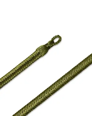 DINH VAN Large Woven Cord Bracelet - Green