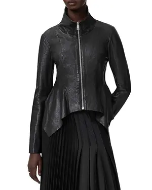 ALLSAINTS Grace Leather Biker Jacket